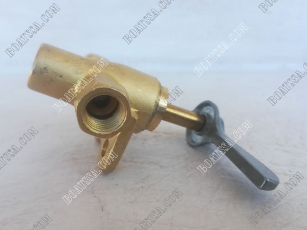 3 WAY FUEL BRASS TAP 6mm - BOATSSA.COM