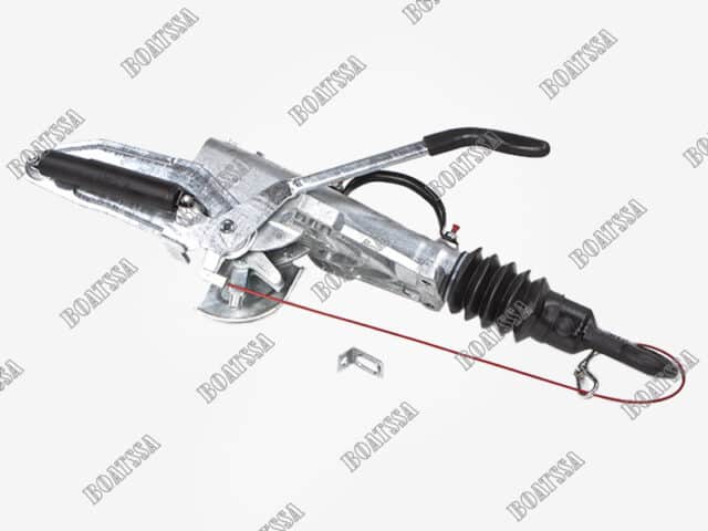 BRAKED COUPLER 3500kg DELTA WITH EYE - BOATSSA.COM
