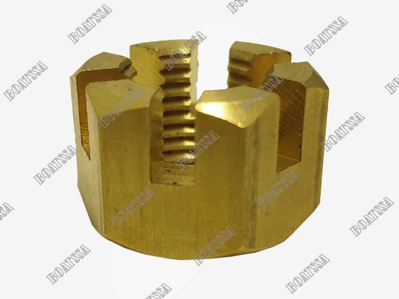 YAMAHA CASTLE PROP NUT 40 - 130HP - BOATSSA.COM